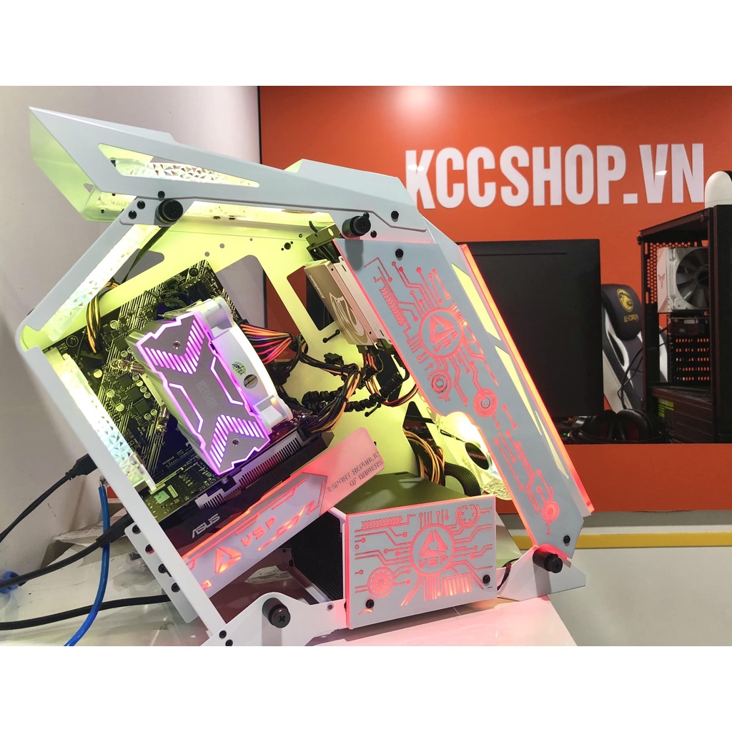 Vsp E-ROG ES1 Computer Case (White) | Shopee Singapore