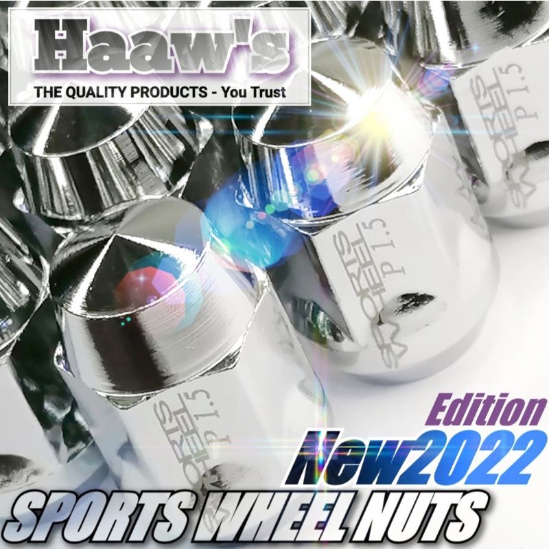 New Arrival 2022 MIRROR CROME 19MM - SPORTS WHEEL NUTS - SPORTS RIM ...