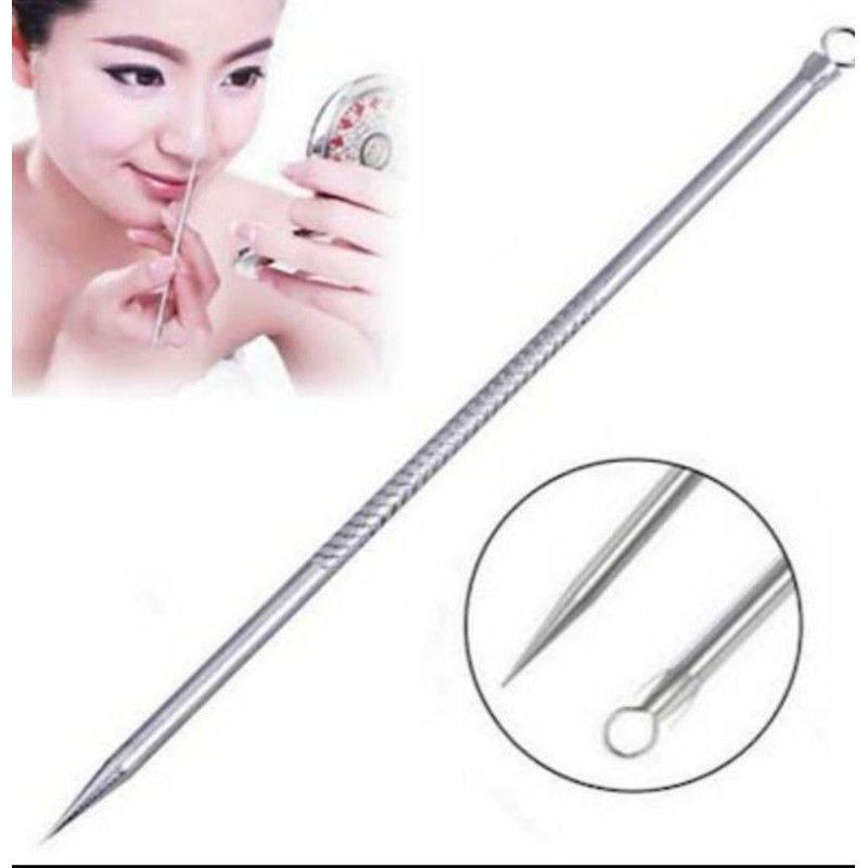 Black head pimple remover needle beauty tool | Shopee Singapore