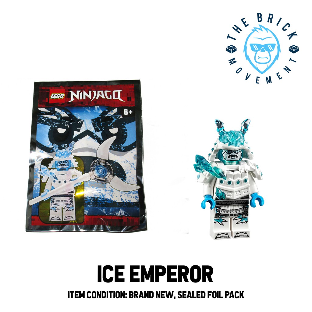 LEGO NINJAGO Ice Emperor Foil Pack | Shopee Singapore