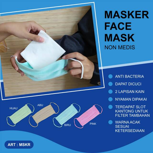 Non-medical cloth masks (3pc) | Shopee Singapore