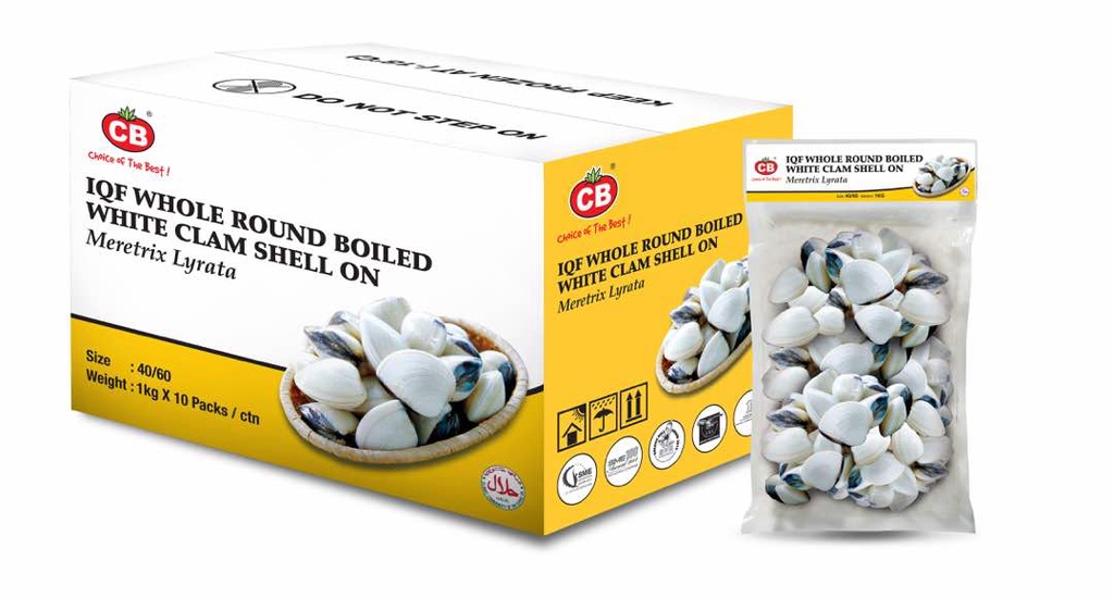 CB Whole Shell White Clam (1Kg) | Shopee Singapore