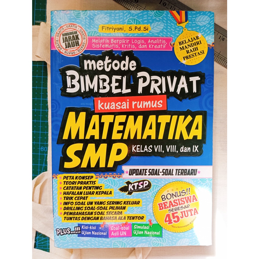The Privatized Tiedye Method Masters The Mathematics Formulas Of Junior High School Grades VII ...