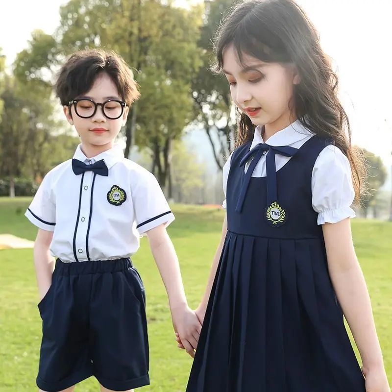 Uniform Suit Garden Uniform Summer Clothing Children School Uniform ...