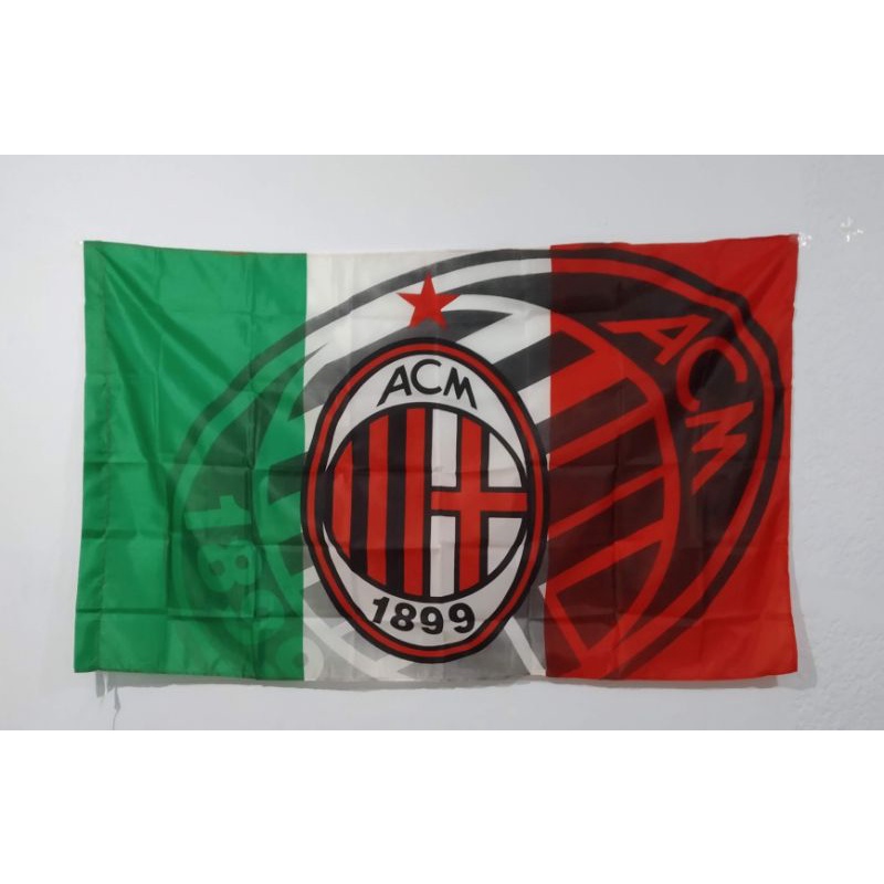 AC MILAN football club flag | Shopee Singapore