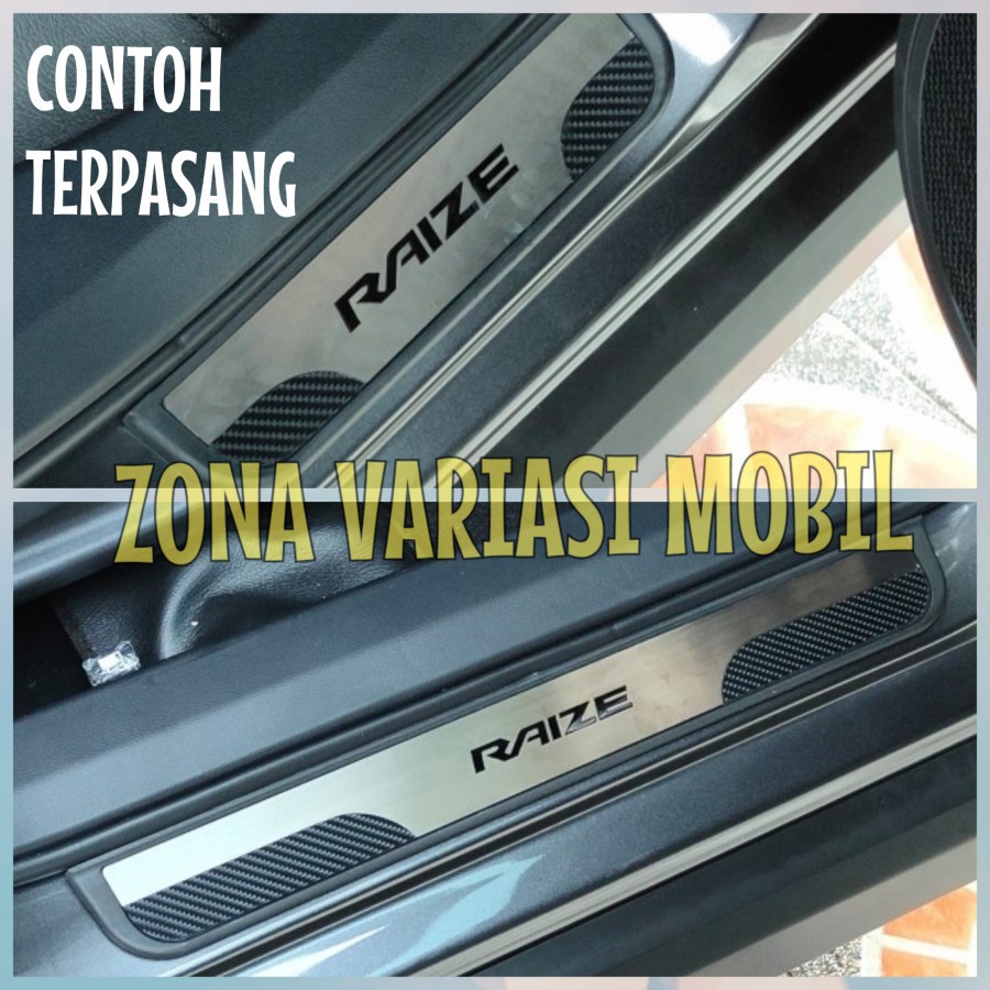 SILL PLATE / SIDE SILLPLATE / SIDE SCUFF PLATE FOR RAIZE CARS / ROCKY ...