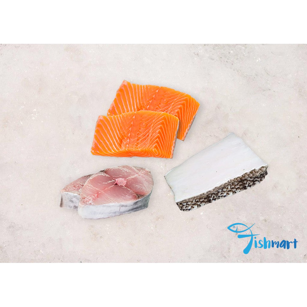Combo 1 (Codfish Fillet, Batang Steak, Salmon Fillet) | Shopee Singapore