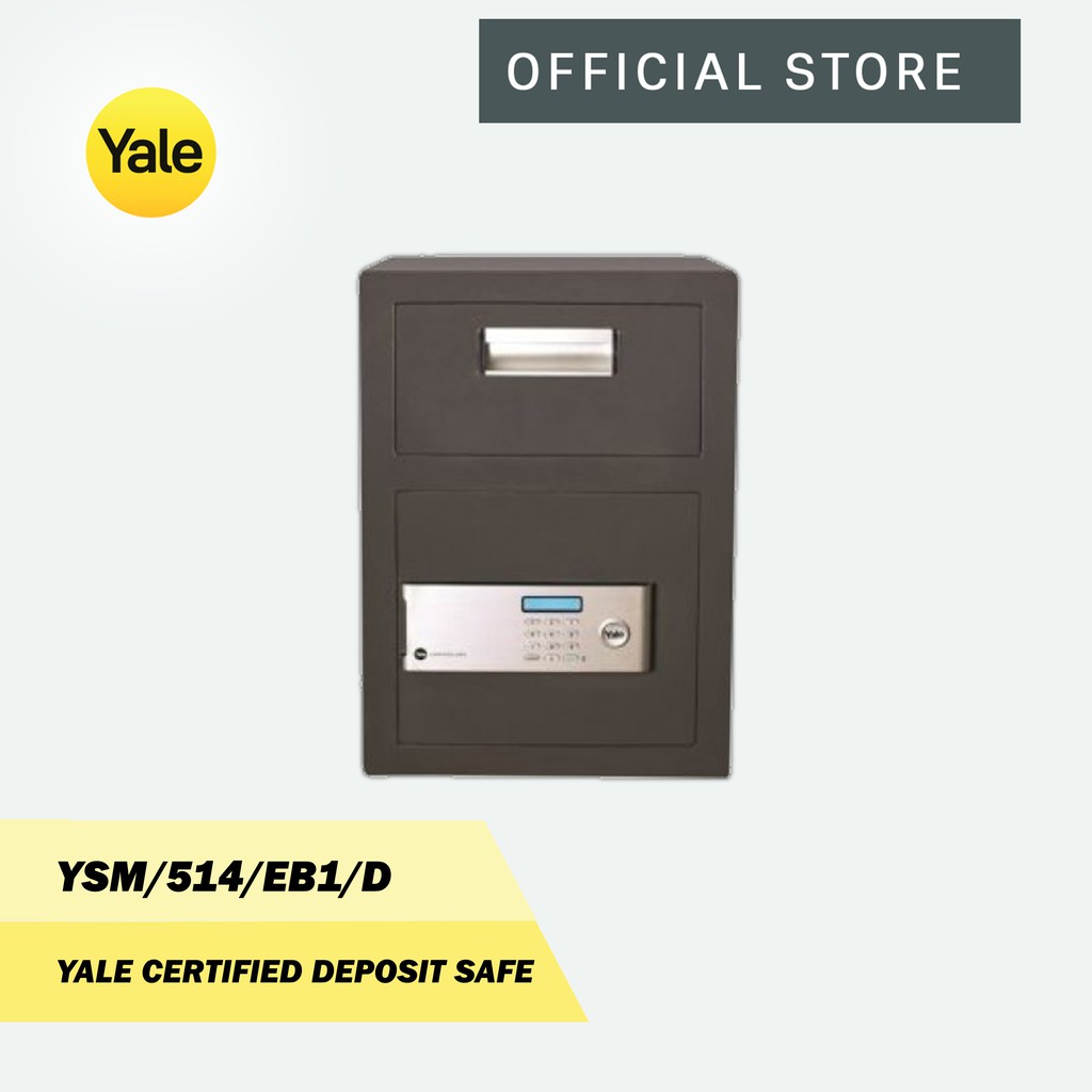 Yale YSM/514/EG1 Deposit Digital Safe Box | Shopee Singapore