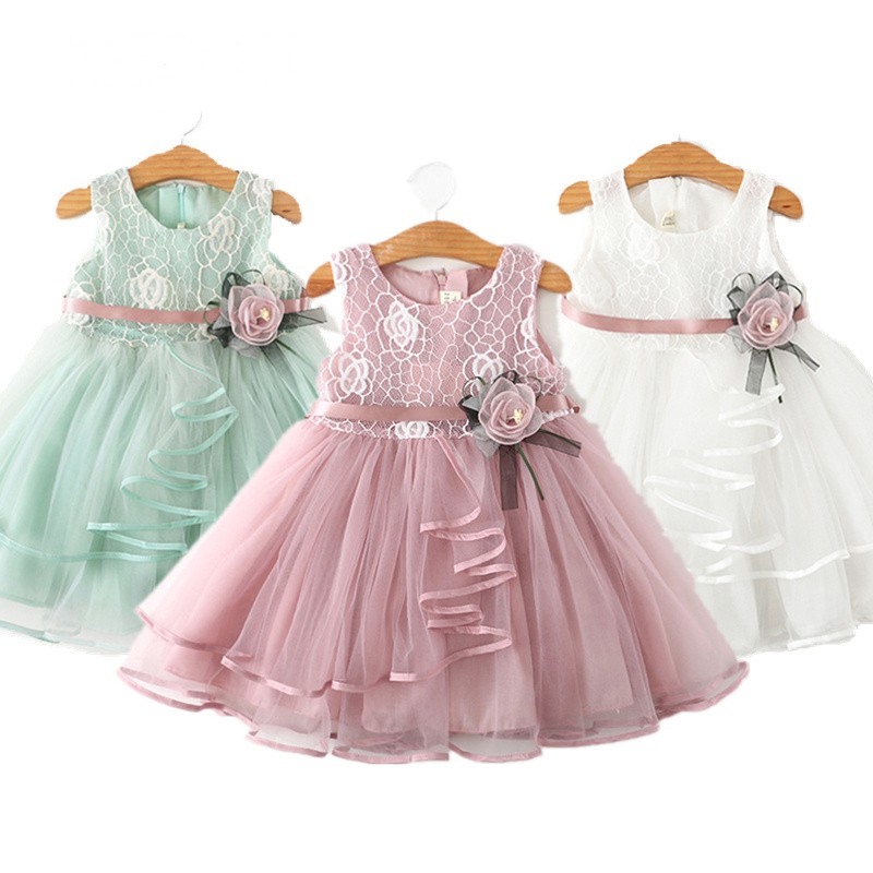 Summer Flower Girls Dress For Party Princess Birthday Dresses For Girls ...