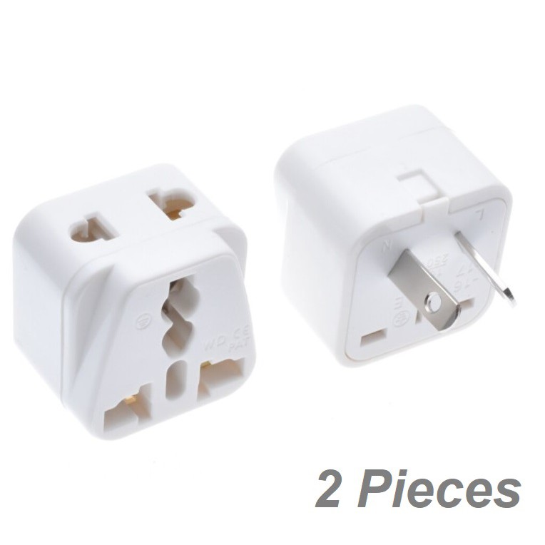 Australia USA 2 Pin Universal Travel Adapter 2 Ways Plug Converter 2 ...