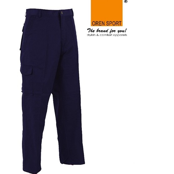 Orange SPORT BRAND WORK CARGO PANTS (DARK BLUE) | Shopee Singapore