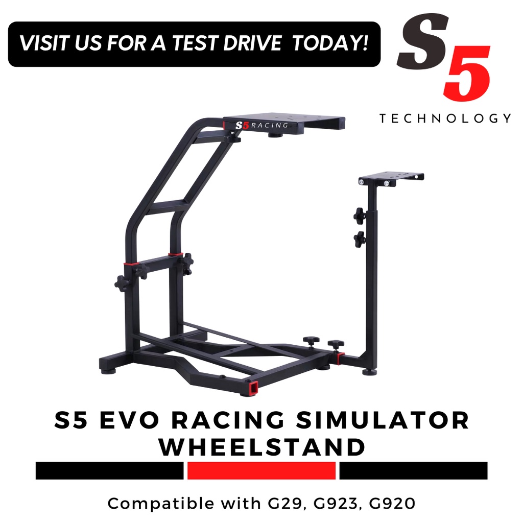S5 EVO Racing Simulator Wheelstand for G27 G29 G923 T300RS T500RS ...