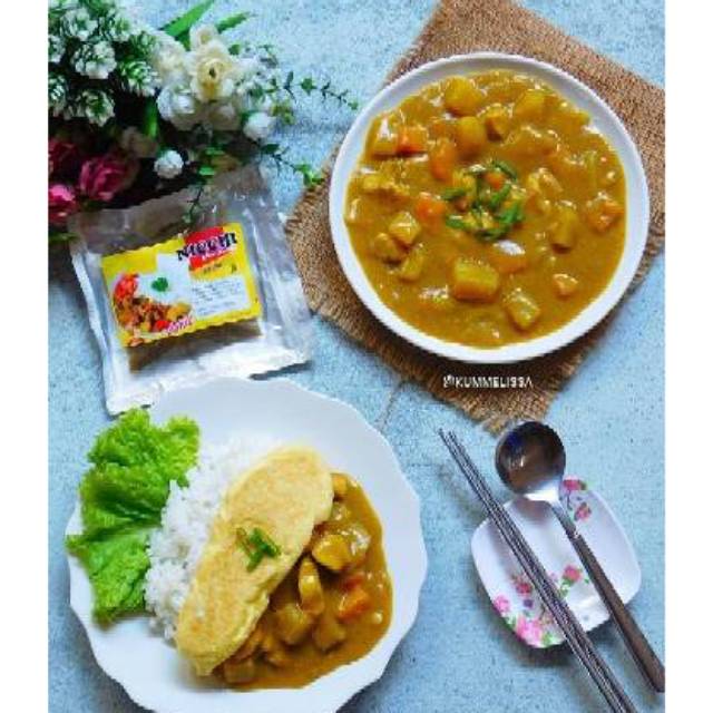 Nicchi Japanese Curry Seasoning 200 Gr (Japanese Curry) | Shopee Singapore