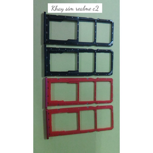 Realme sim trays of all types c1, c2, c3.. | Shopee Singapore