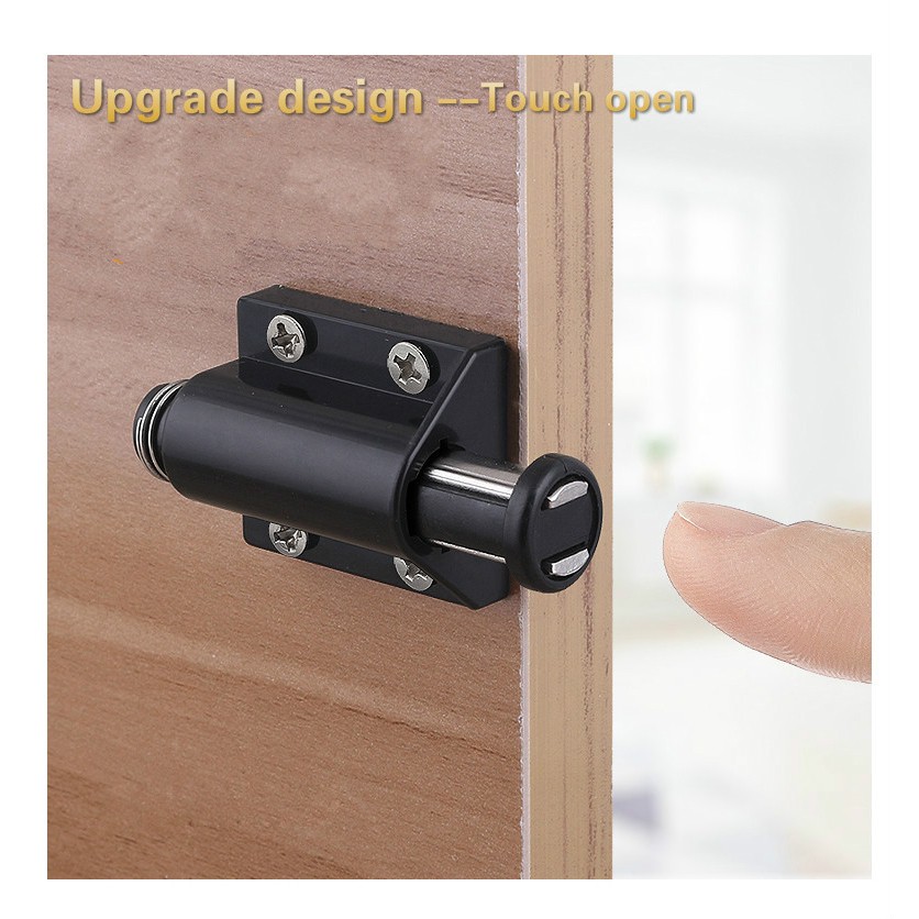Cabinet Single Magnetic Catcher Push To Open | Shopee Singapore