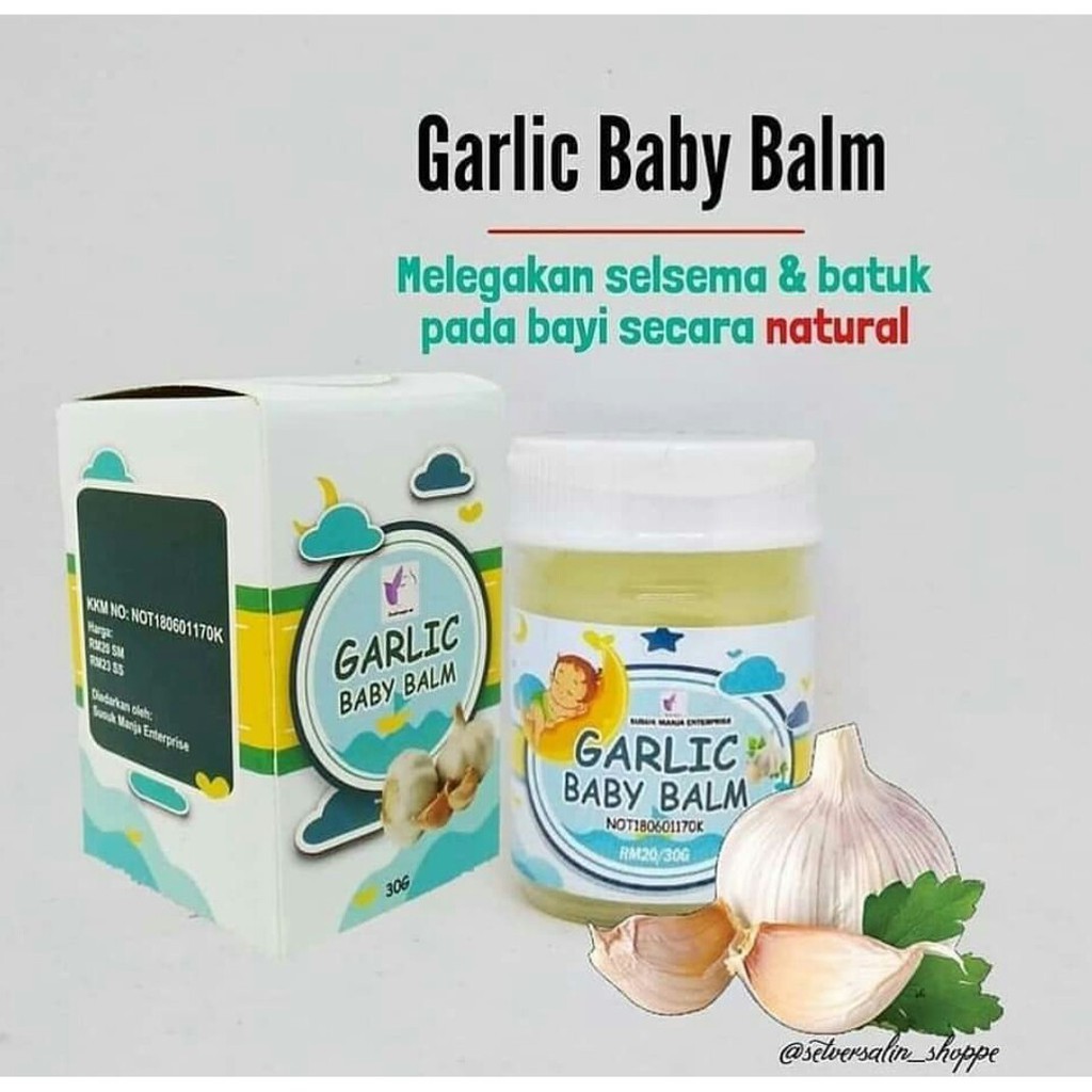 GARLIC BABY BALM & SABUN LEMON ( NEW PAKAGING 2025) | Shopee Singapore