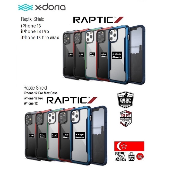 X-Doria Raptic iPhone 13 pro 12 Pro 13 Pro max Raptic Shield Case 3m ...