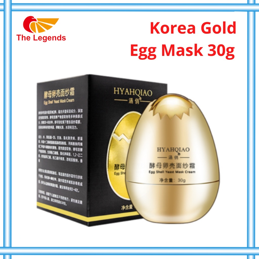 Korea Gold Egg Mask Moisturizing and Brightening Skin Tone Sleep Mask ...