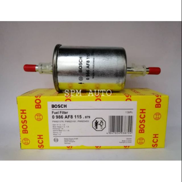 Bosch Fuel Filter Proton Gen2 Waja Persona Savvy BLM FLX FL Exora ...