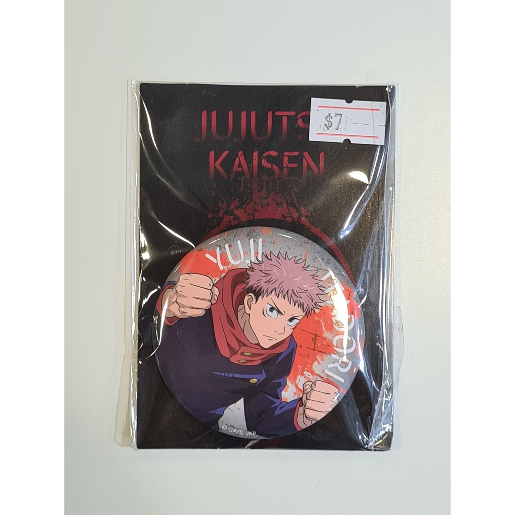 Jujutsu Kaisen Can Badge (Yuji Itadori) | Shopee Singapore