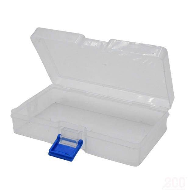 2 IN 1 PLASTIC TRANSPARENT BOX CONTAINER TRANSPARENT JEWELRY STORAGE ...