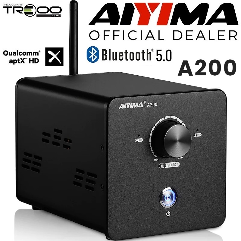 AIYIMA A200 Wireless Bluetooth Hi-Fi Integrated Amplifier (Official ...