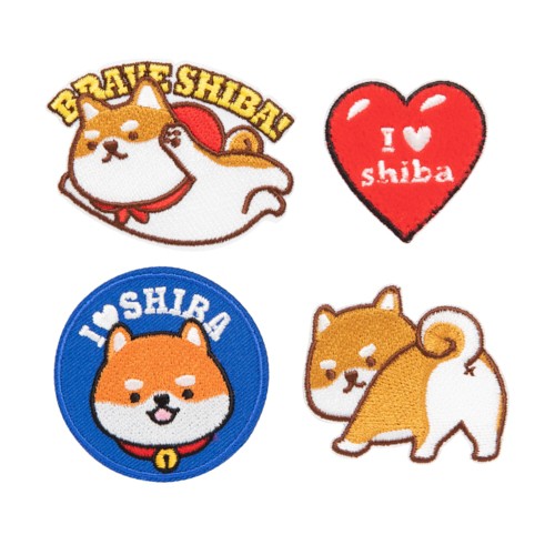 [ARTBOX OFFICIAL] From Korea Wappen Sticker Set Flying Shiba Premium ...