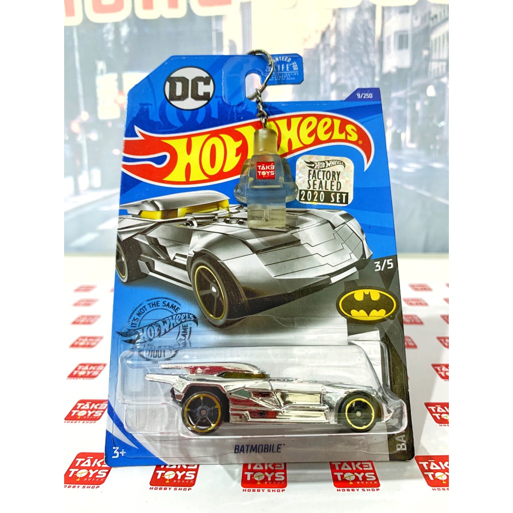 Batman Hot Wheels - Batmobile - Silver- | Shopee Singapore