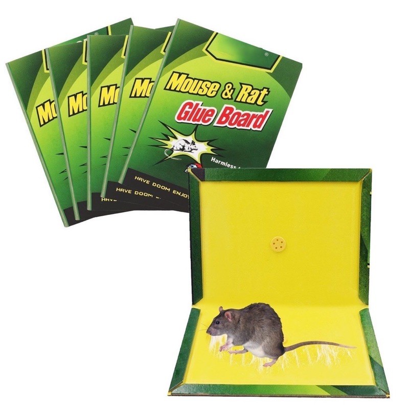 Super Strong Sticky Mice Traps Mouse Glue Boards Rat Glue Pad Mouse ...