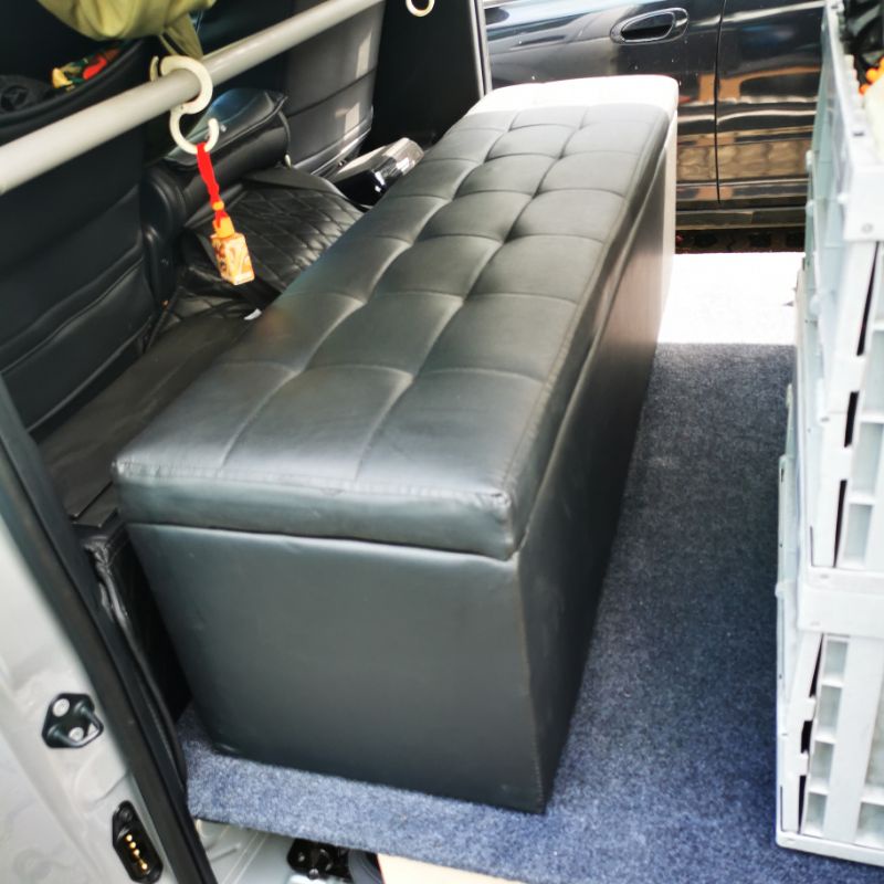 toyota hiace/nv350 van use storage box with cushion | Shopee Singapore