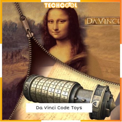 Leonardo da Vinci code toys Metal Cryptex locks wedding gifts Valentine ...