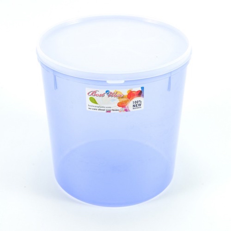 BESTWARE Multipurpose Round Plastic Container / Food Storage Container / Canister / Bekas ...