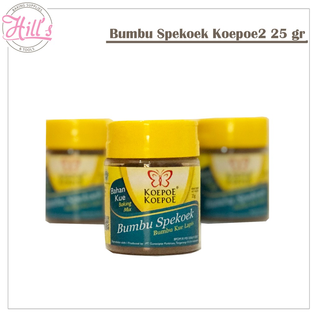 SPEKOEK KOEPOE 25 gr / BUTTERFLY LAYER CAKE SPEKUK SEASONING | Shopee ...