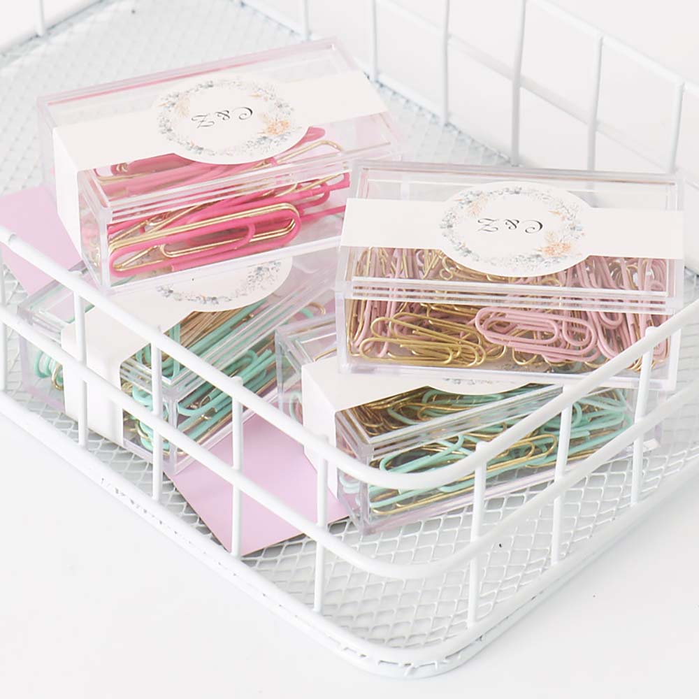 50mm/28mm Paper Clips Bookmark Binder Clip Office Accessories School ...