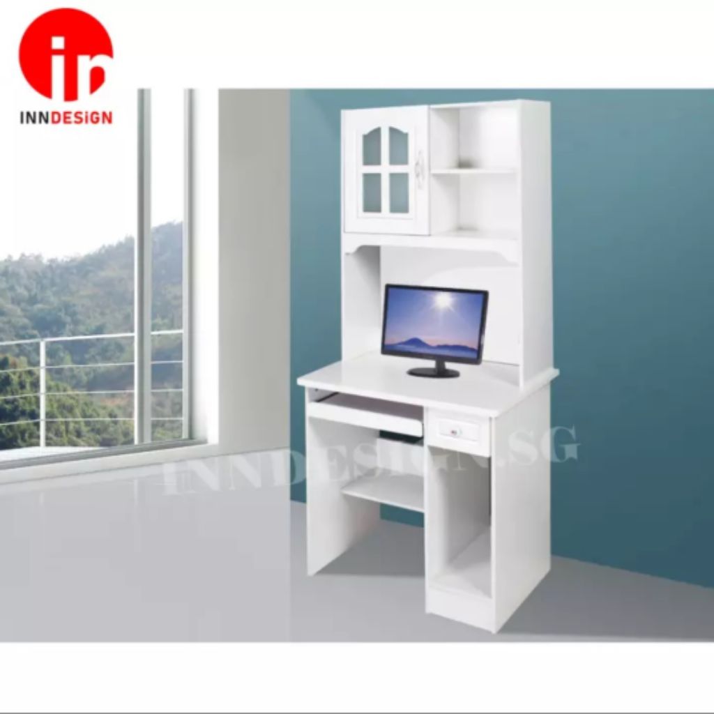 Study Table / Computer Table With Top Shelf (Free Delivery and ...