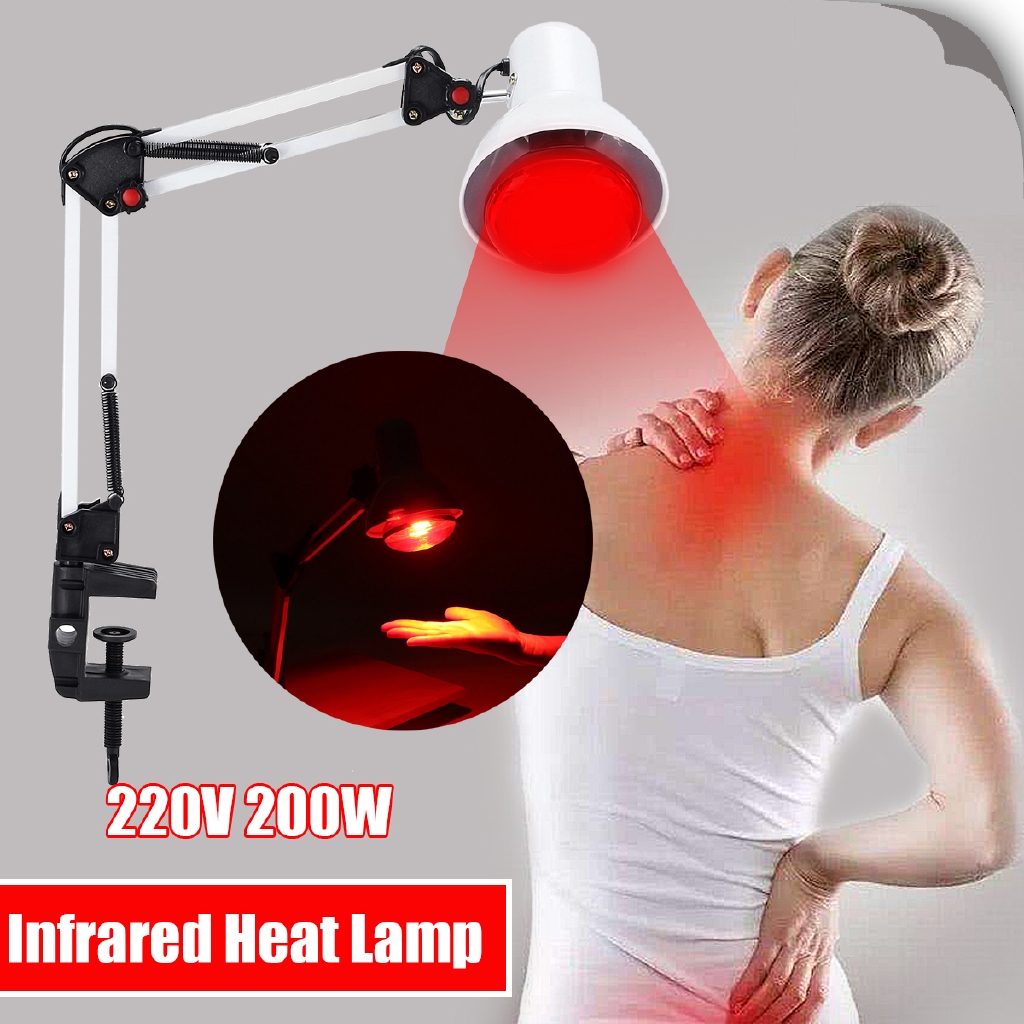 Infrared Heat Lamp Heating Therapy Light 220V Therapeutic Pain Relief ...