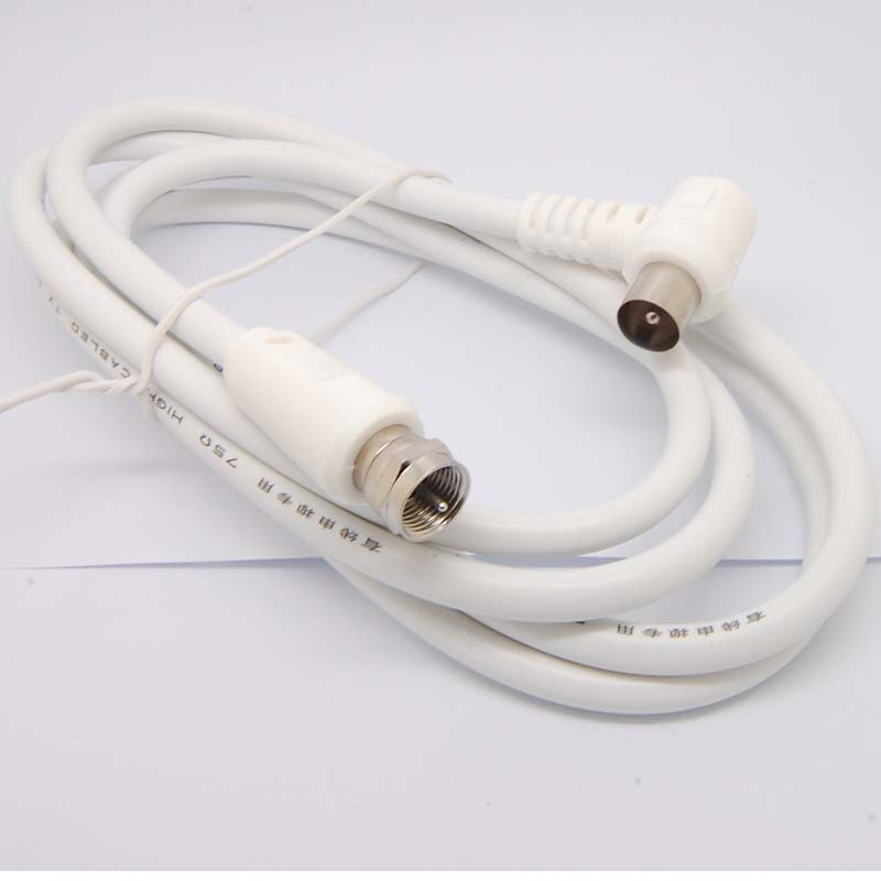 1.5m TV Antenna Flylead Cable Male PAL to F Type Connector Cord NEW ...