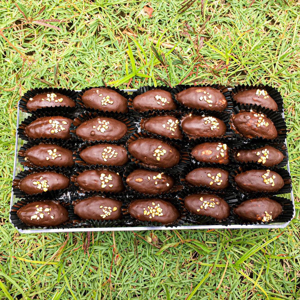 Almond London Coklat [50+- pcs] Kuih Raya 2021 Kerepek Mastuki | Shopee ...