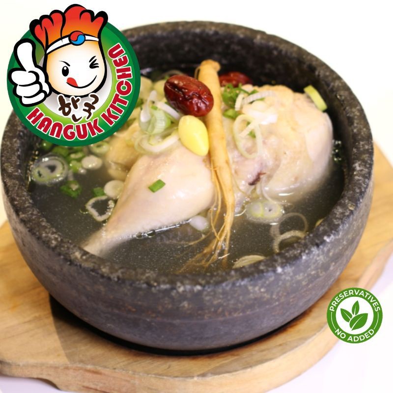 [TF]Samgyetang Ginseng Chicken Soup (Half Spring Chicken) 1050G 韩国厨房 ...