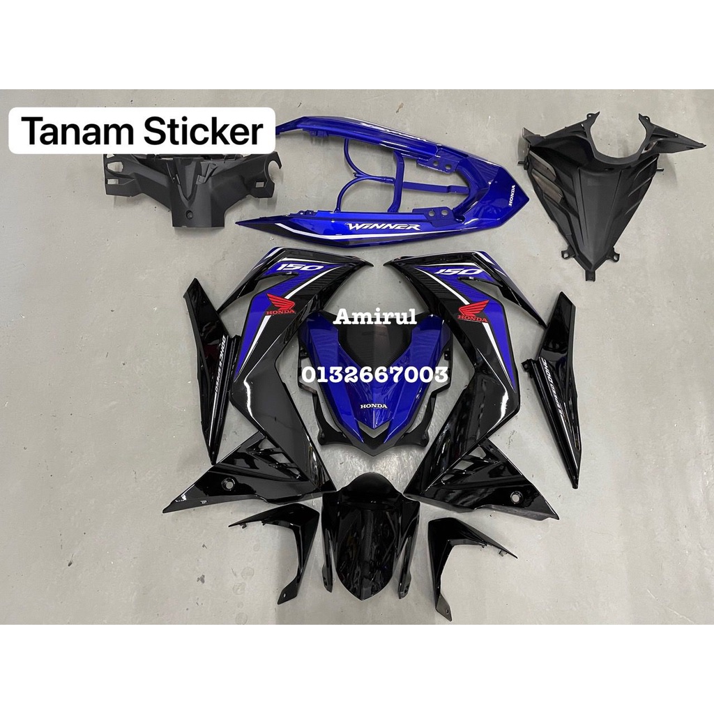 Coverset Honda Rs150R v1/v2 Oem, Cover Set Honda Rsv1/v2 oem, Coverset ...