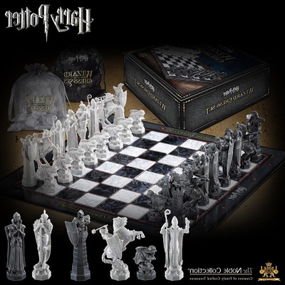 Harry Potter Wizard Chess Set Hogwarts Final Challenge International ...