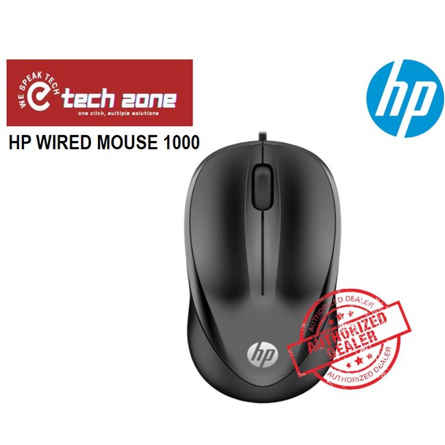 HP Wired Mouse 1000 (4QM14AA) | Shopee Singapore