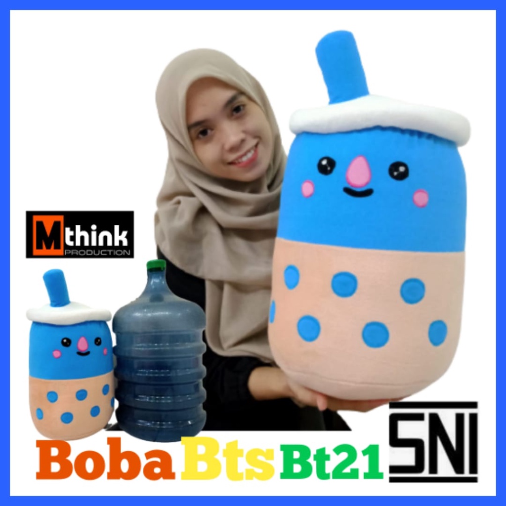 Jumbo boba doll, original sni label boba pillow | Shopee Singapore