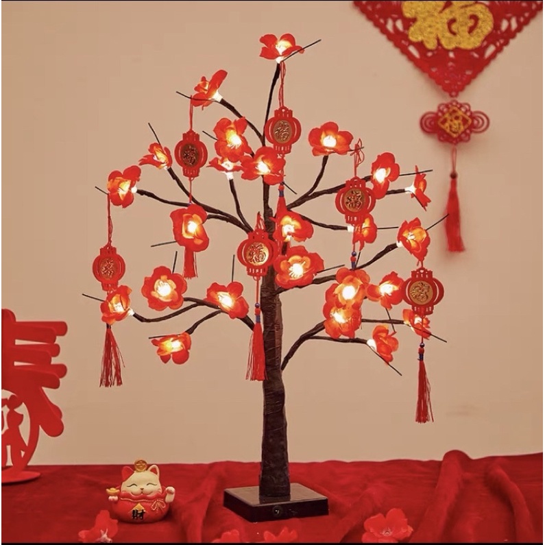 Lucky Tree / Blessing Tree / Money Tree with Lamps for Decoration in ...