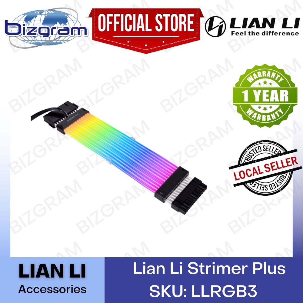 LIAN-LI Strimer Plus 24pin Addressable RGB Extension Cable with ...