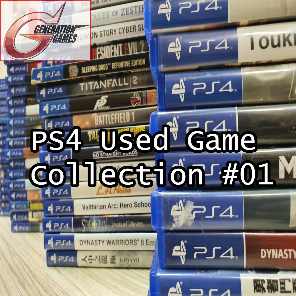 PS4 Used Games Collection 01 Choose Your Game Shopee Singapore