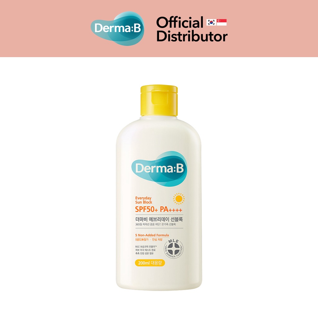 DERMA B Everyday Sunblock (SPF50+/PA++++) / Sun Care / Chemical ...