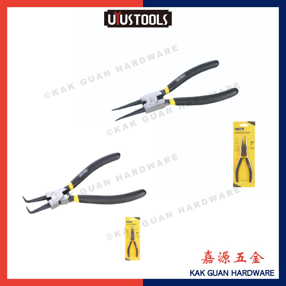 UYUSTOOLS 7" CIRCLIP PLIERS EXTERNAL OR INTERNAL | Shopee Singapore