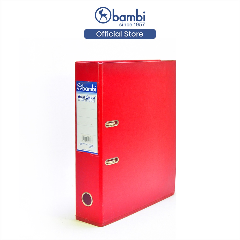 Bambi PVC Lever Arch File FC/F4 75 mm (3 inch) – 1010 | Shopee Singapore