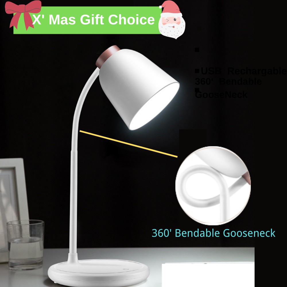 LED Desk Lamp, Eye Caring Table Lamps, Dimmable, 3 Light Mode Multi ...